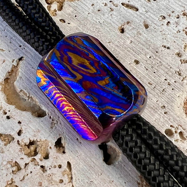 Timascus Lanyard Beads - Ti Survival