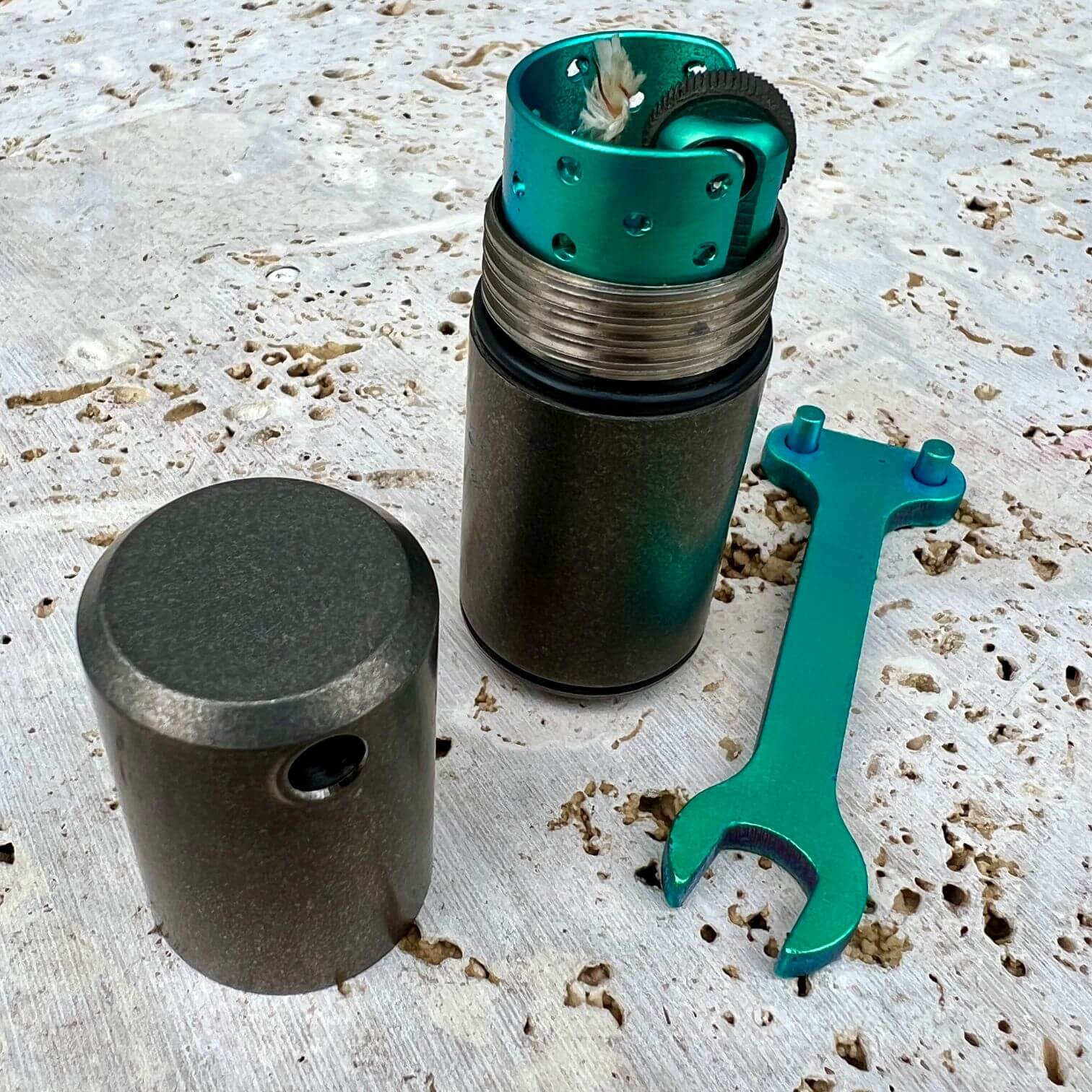 Titanium Lighters & Fire Pistons - Ti Survival