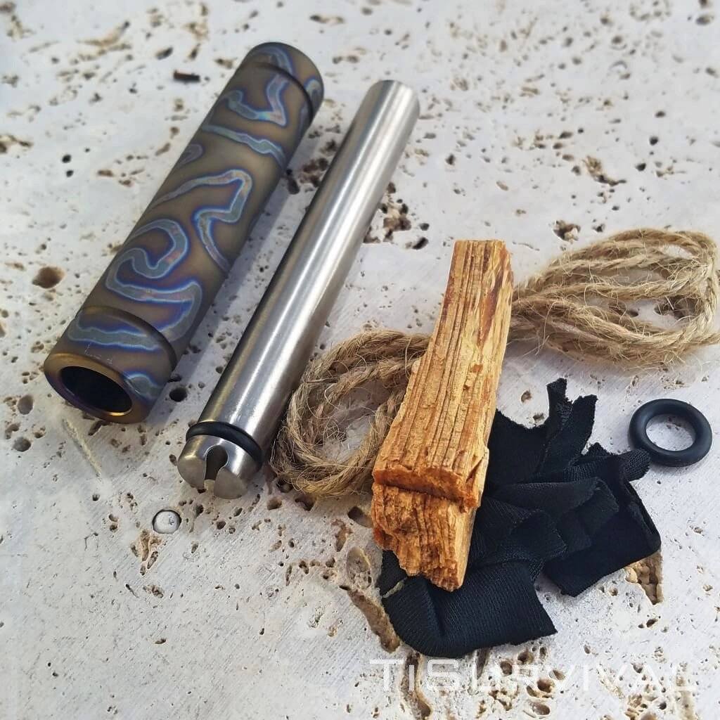 Titanium Fire Piston - Ti Survival