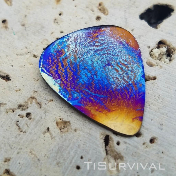 Titanium Guitar Picks - Ti Survival