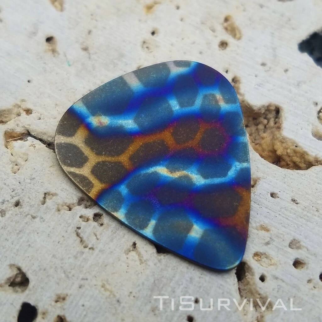Titanium Guitar Picks - Ti Survival