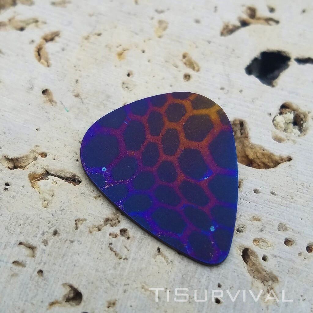 Titanium Guitar Picks - Ti Survival