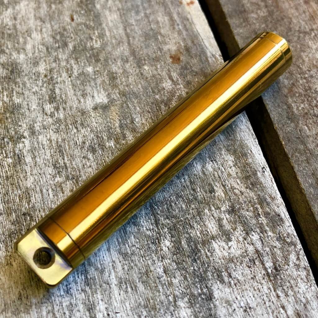 Exo Vial Titanium Waterproof Storage Capsule - Ti Survival