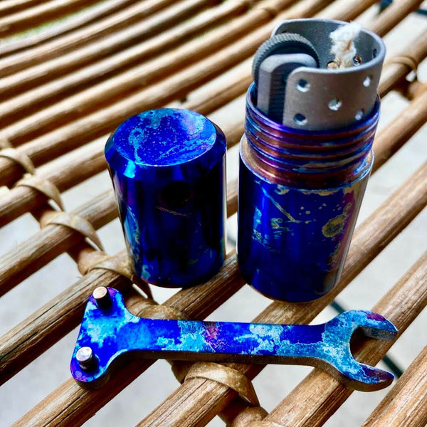 Exo Flame Titanium Lighter - Ti Survival